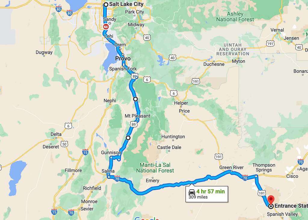 Epic Salt Lake City to Arches National Park Road Trip in 2023