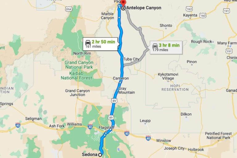 Sedona to Antelope Canyon (Tours + Road Trip Guide 2025)
