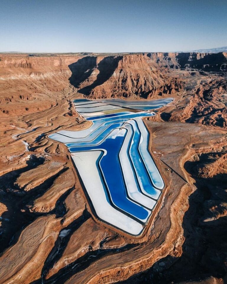 Utah’s Electric Blue Pools You Can See Near Canyonlands