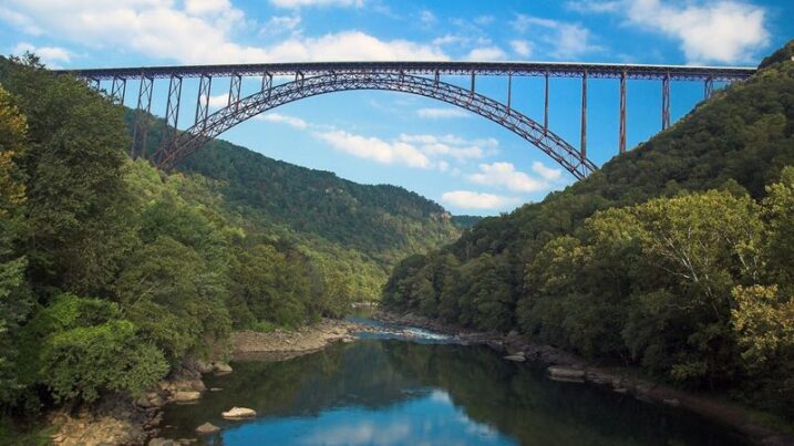 This West Virginia Bridge Lets You Walk 876 Feet Above the River