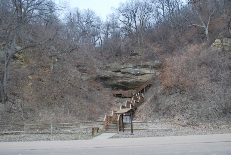 Nebraska's Cliff-Side Cave Park Hides Ancient Art & Wild Campsites