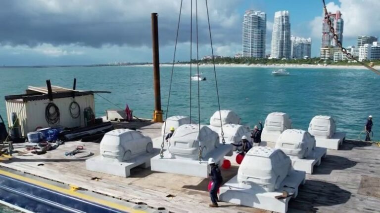 Swim Out to Miami's Surreal "Car Reef" - A Free Underwater Art Park