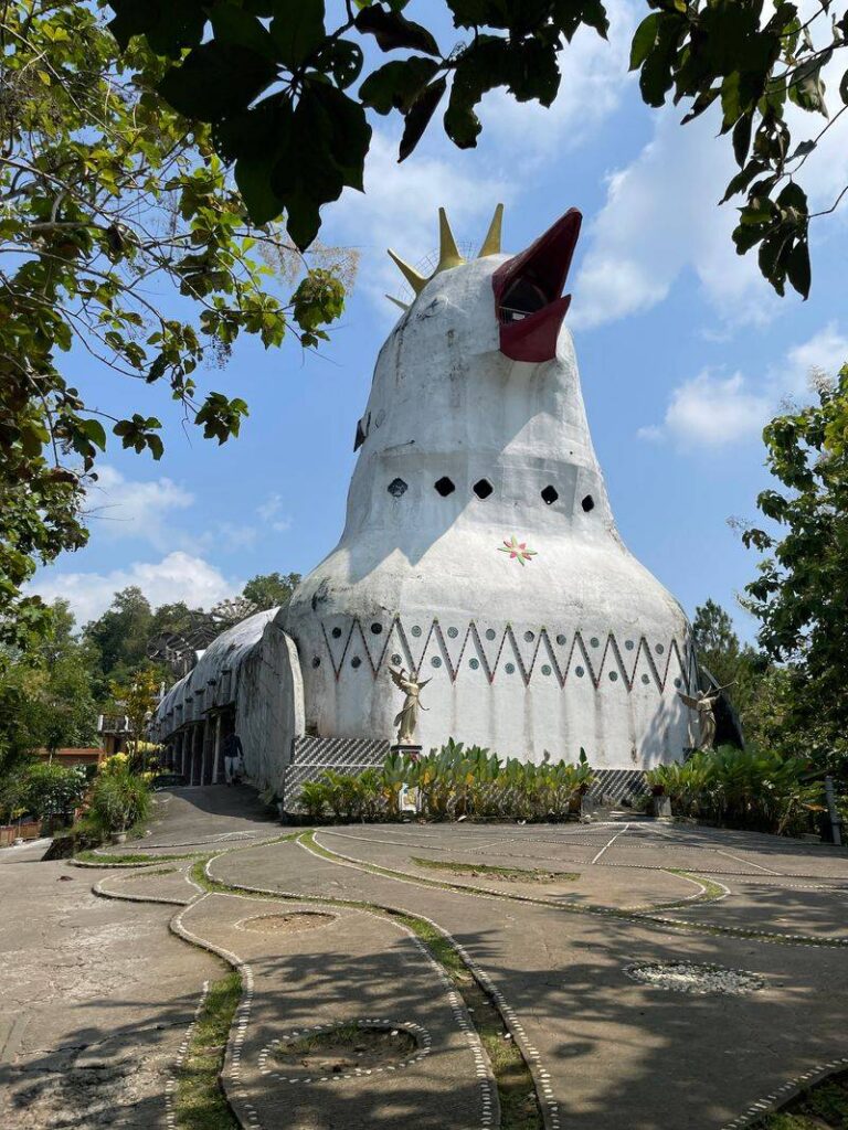 This Incredible Chicken-Shaped Church in Indonesia Is One of the ...