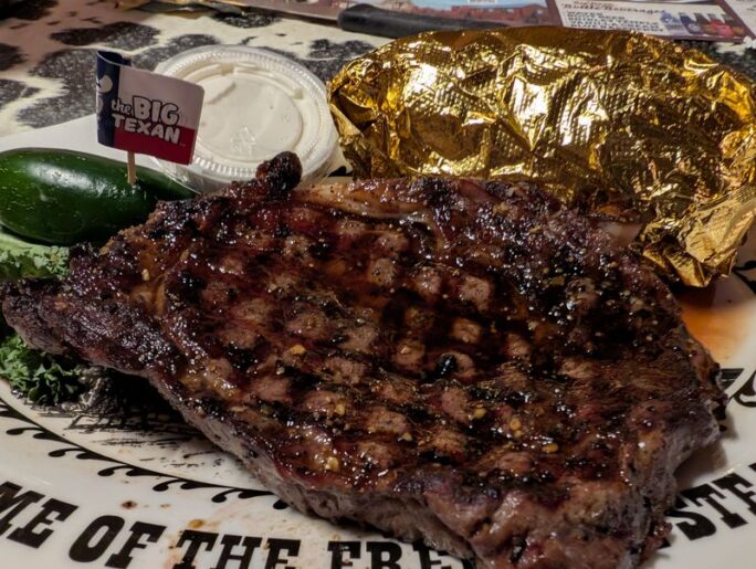 This Texas Steakhouse Is Known for One Very Bold Challenge
