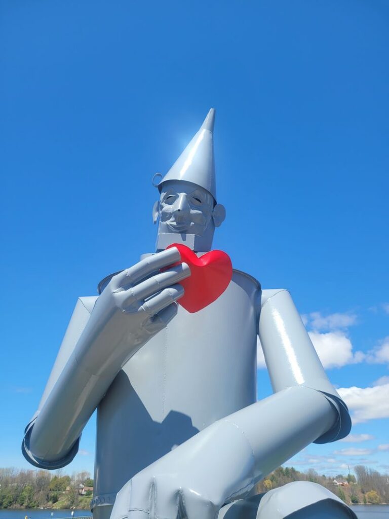 You Won’t Believe Where This 24-Foot Tin Man Found His Heart - Have You ...
