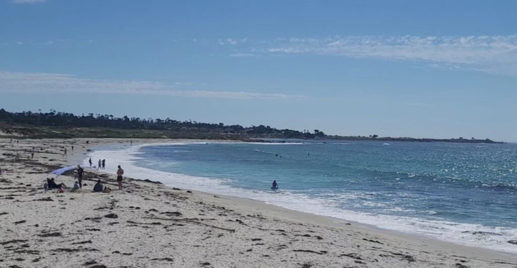 This Mile-Long White Sand Beach on California's Central Coast Is Packed ...